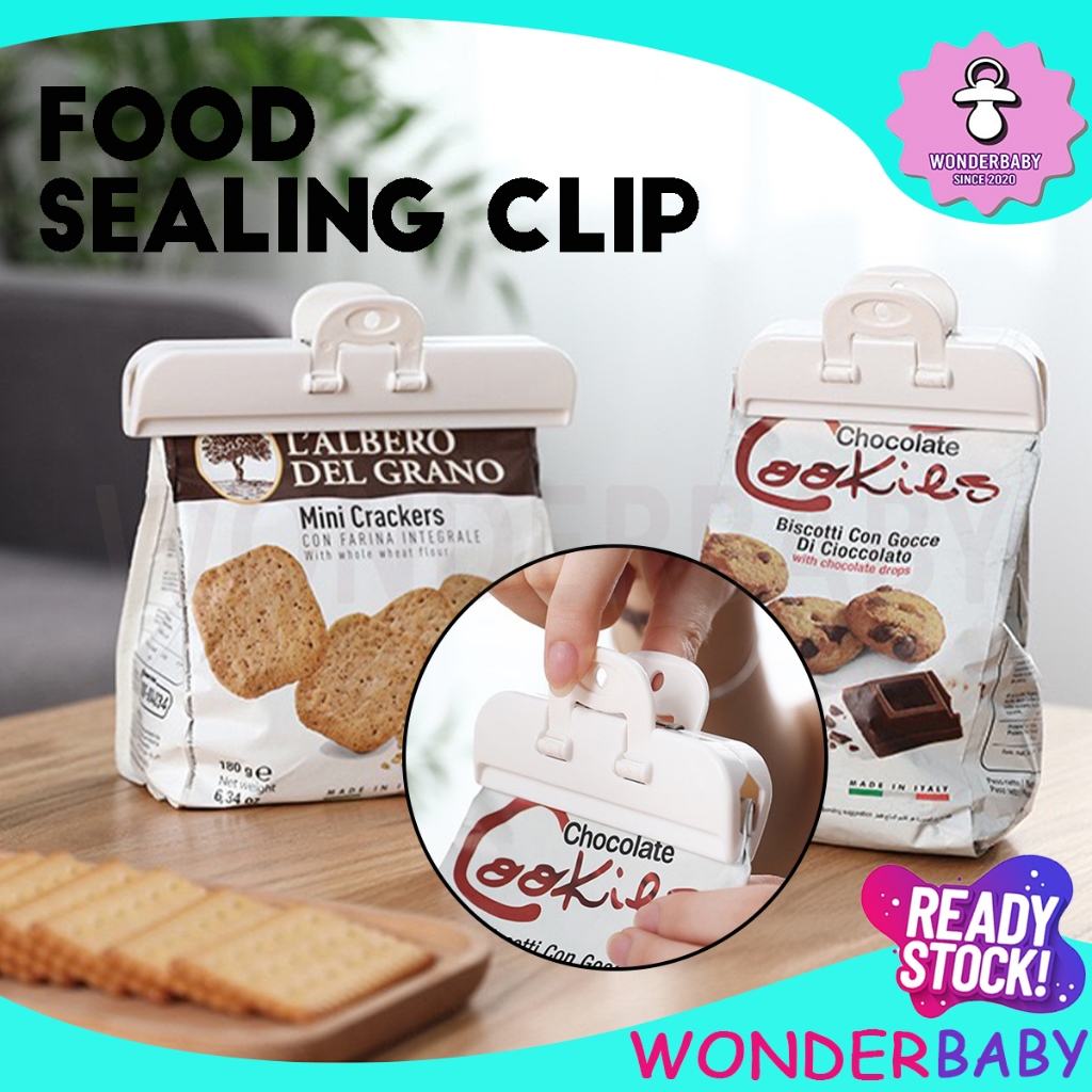 Japanese Grade Food Storage Food Clip 3 PCS Food clips Air Tight Seal ...