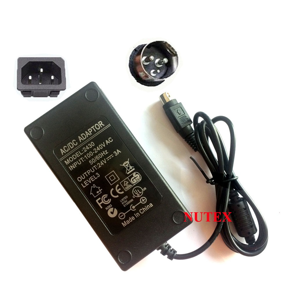 24V 1.5A 2A 2.5A 3A 5A 3pin Thermal Printer Receipt Printer POS Receipt ...