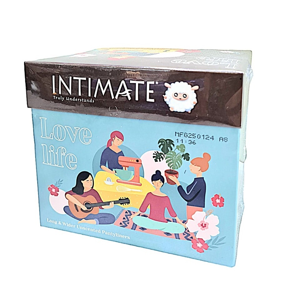 Intimate Long Pantyliner (60 Pcs ) | Shopee Malaysia