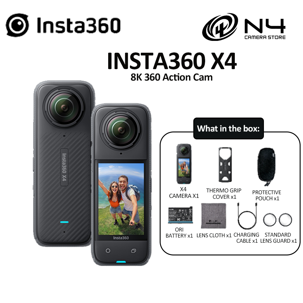 Insta360 X4 / Insta360 One X4 / Insta360 OneX4 5.7K Video 72MP Photo ...