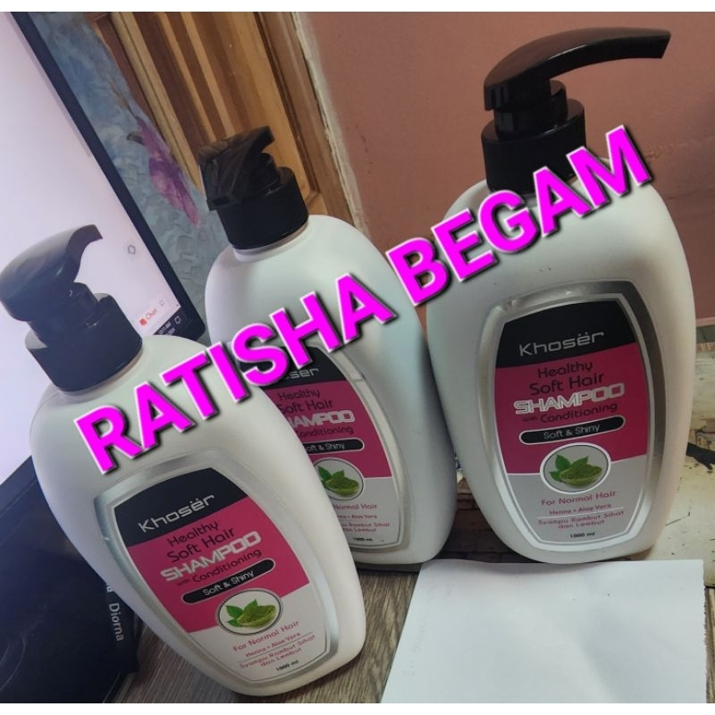 Khoser Healthy Soft Hair Shampoo with Conditioning 1000ml ( SOFT ...