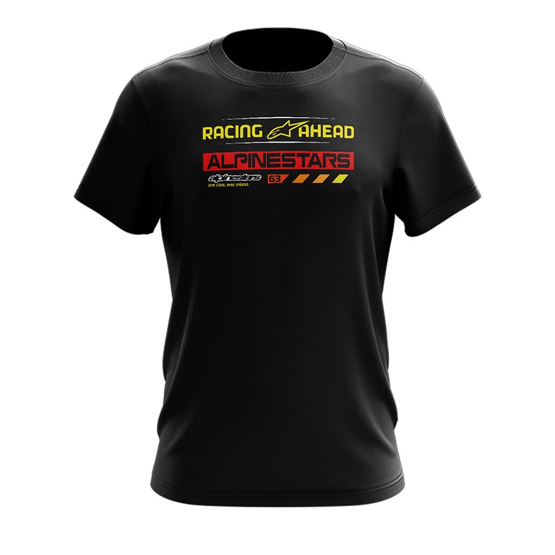 B27 BAJU MOTOR RIDE ALPAN LOGO DESIGN RACING SUPERBIKE RARE KAIN COTTON ...