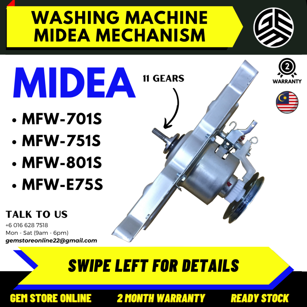 MFW-701S / MFW 751S / MFW-801S / MFW-752S / MFW-901S / MFW-EC750 MIDEA ...