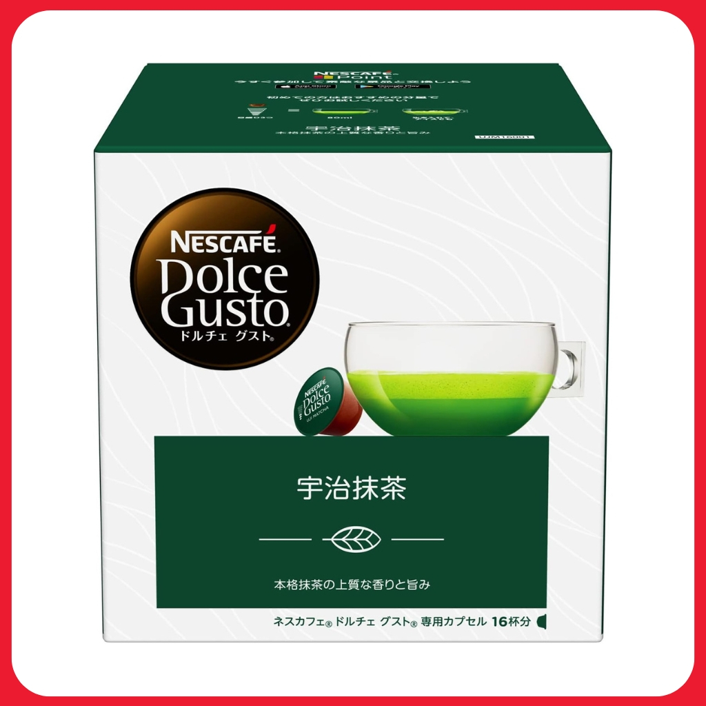 Nescafe Dolce Gusto Capsules - Uji Matcha Green Tea (16 cups), Ship ...