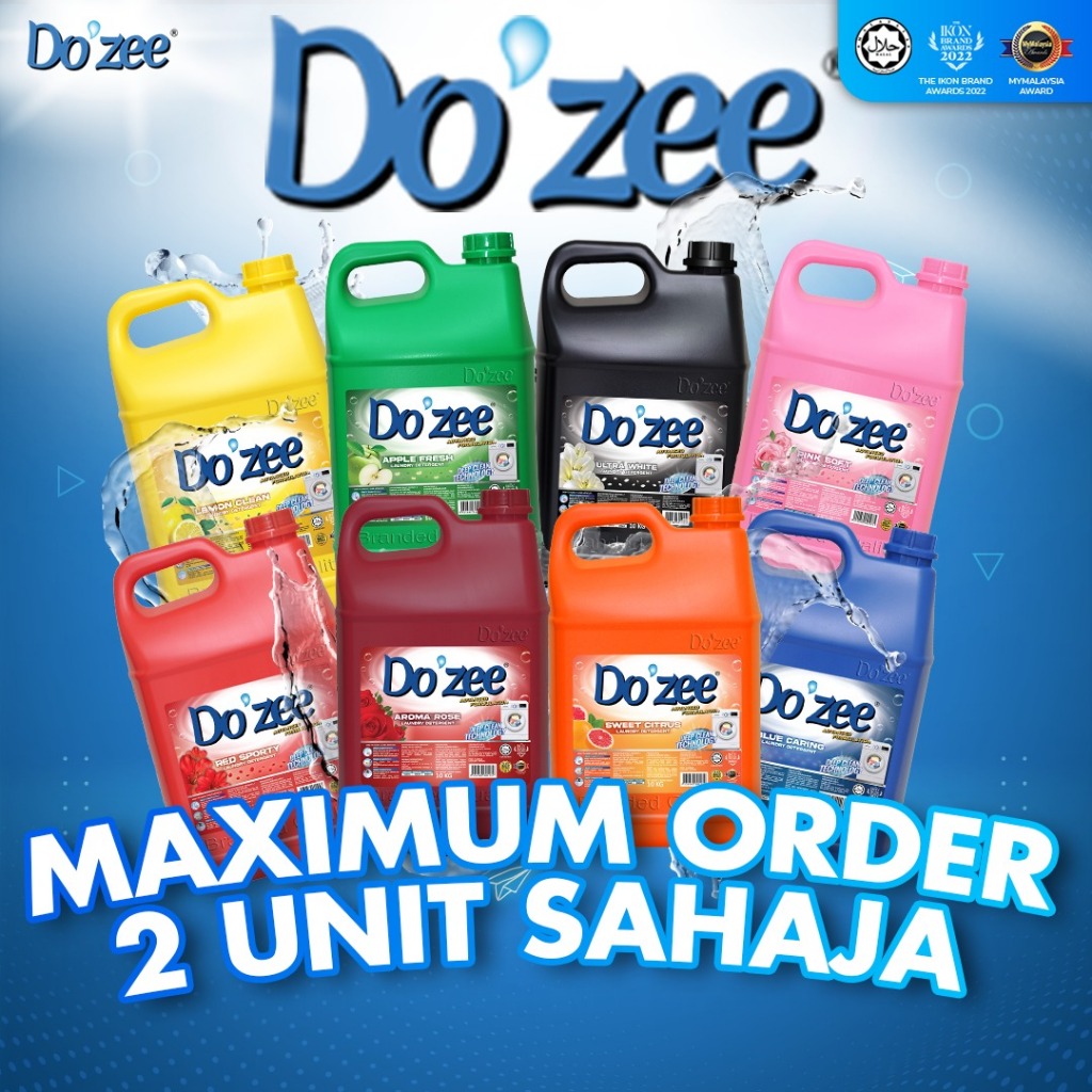 DO'ZEE LAUNDRY DETERGENT 10 KG | Shopee Malaysia