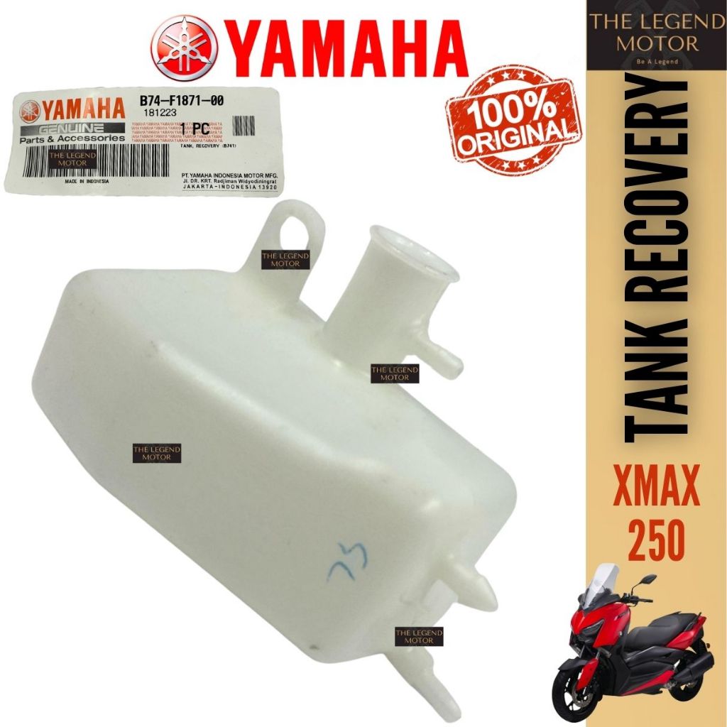 XMAX 250 X-MAX XMAX250 Tank Recovery Coolant Water Air Tangki Tanki ...