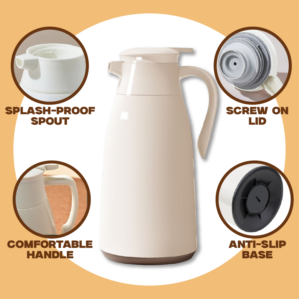 Thermos Flask Termos Air Panas Jug Air Panas Dan Sejuk Kettle Boiling ...