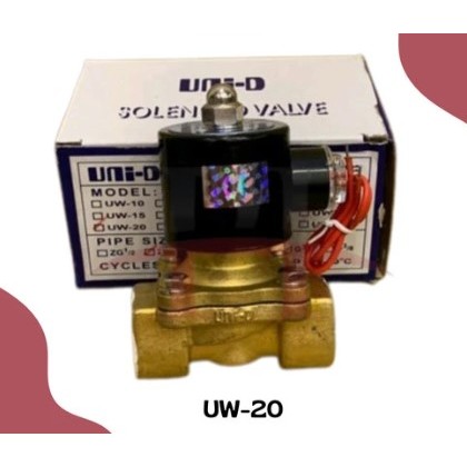 UNI-D UW-20 NORMALLY CLOSE 2/2 WAY SOLENOID VALVE | Shopee Malaysia
