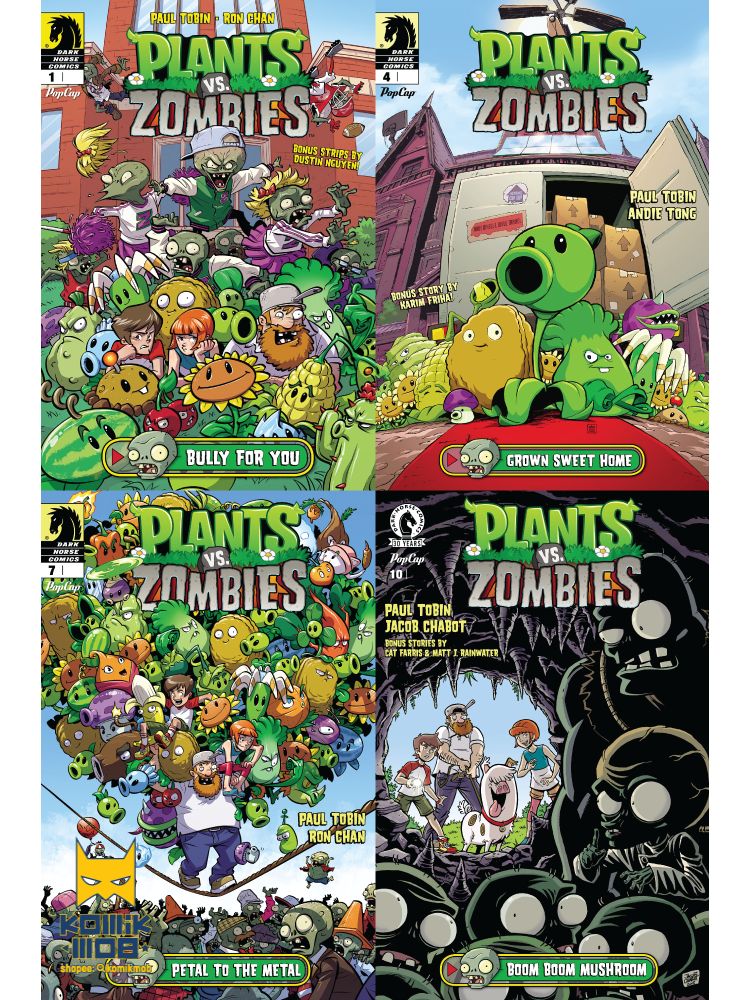 Plants vs. Zombies COLLECTION • COMPLETED • Issue 1-12 • Comic | Shopee ...