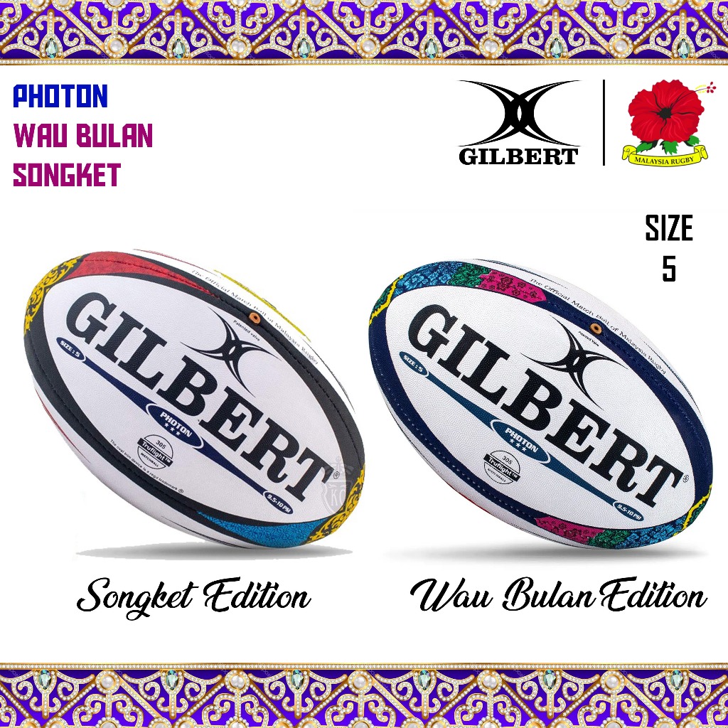 Gilbert Photon Wau Bulan and Songket Official Match Ball of Malaysia ...