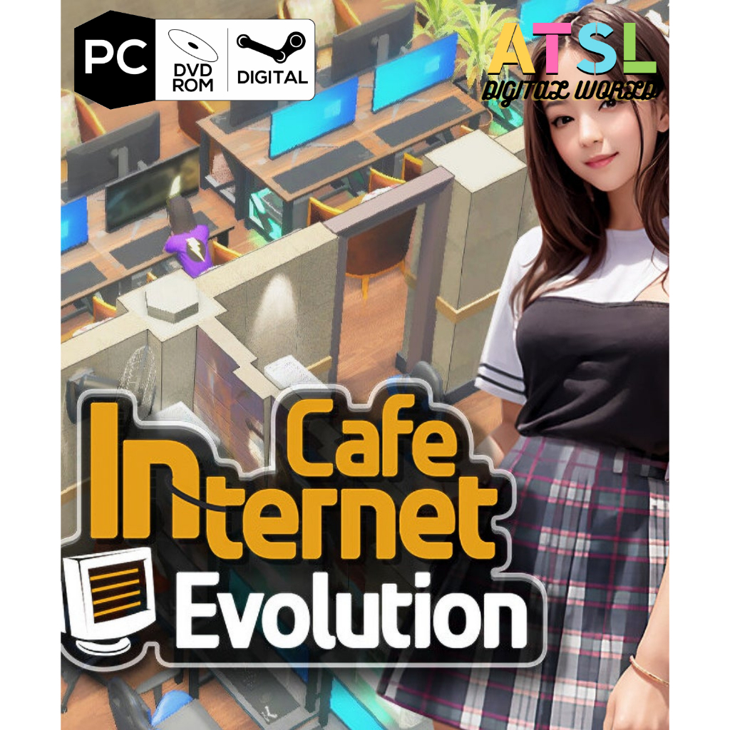 [Original PC Game] Internet Cafe Evolution (v1.4.2) | Shopee Malaysia