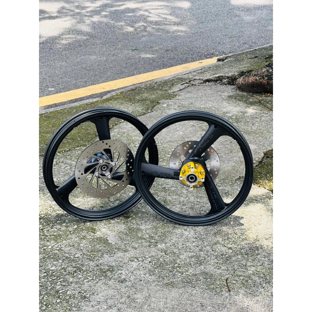 XMVR1 Y-TEQ Sport Rim Yamaha Y15 V1 V2 Y16 1.6/1.6*17 Rims Set Cutting ...