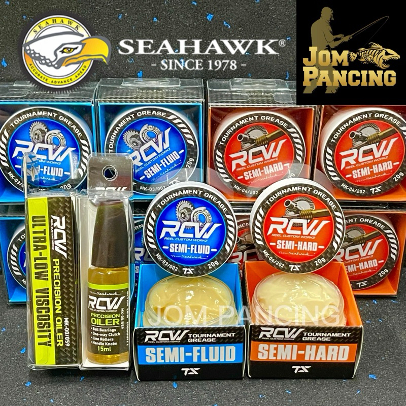 【Jom Pancing】SEAHAWK RCW SW TOURNAMENT GREASE LUBE PRECISION OILER ...