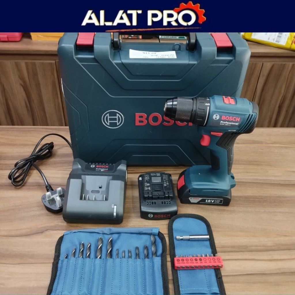 BOSCH GSR185-LI 18V Cordless Brushless Drill Driver - 1 Year Warranty ...