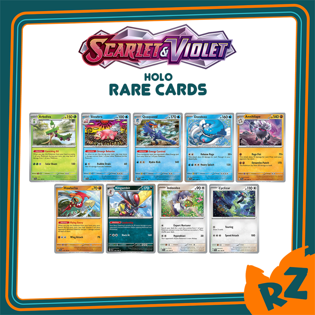 [Original] Pokemon TCG Card Game Quaquaval Dondozo Hawlucha Indeedee ...
