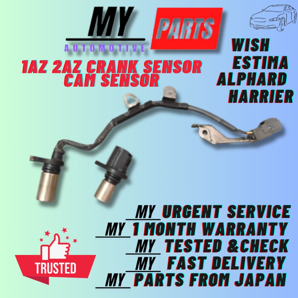 Toyota 1AZ 2AZ Crank Sensor Cam Sensor For Estima Alphard Harrier Wish ...