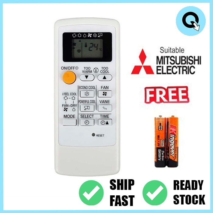 QFL UNIVERSAL MITSUBISHI AIRCOND AIR COND CONDITIONER REPLACEMENT ...