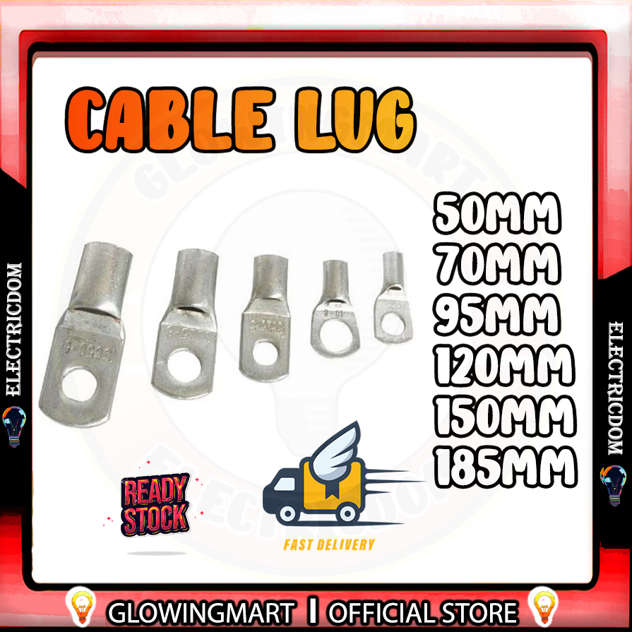 Cable Lug 50mm 70mm 95mm 120mm 150mm 185mm Ring Terminals, Connectors ...