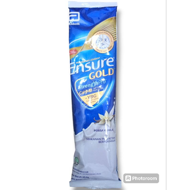 ENSURE GOLD VANILA SACHET 60.6g/REFILL PACK 370g ( EXP 12/2025 ...