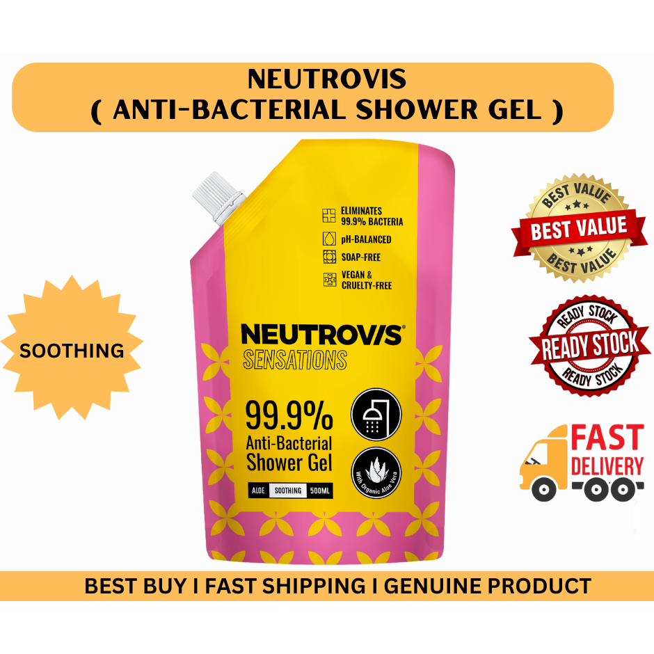 NEUTROVIS ANTIBACTERIAL SHOWER GEL ~ SOOTHING ( 500 ML ) | Shopee Malaysia