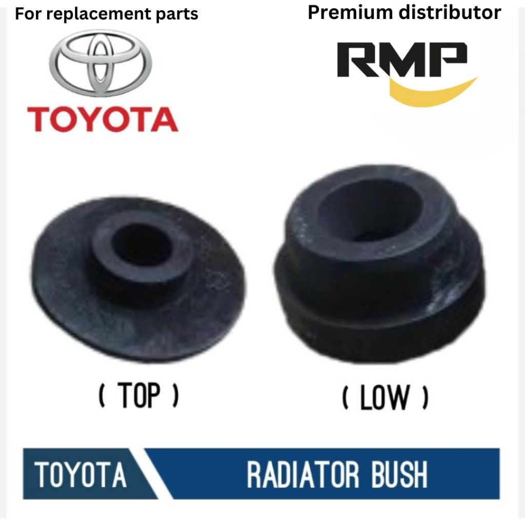 TOYOTA Radiator Bush (TOP/LOW) *1PC* for Toyota Vios NCP42 | Shopee ...