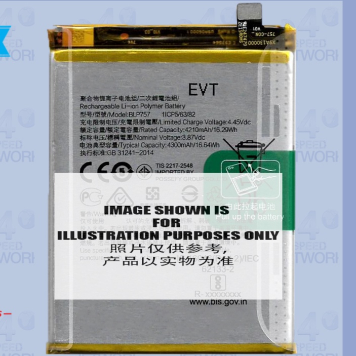 Realme 6 Realme6 Pro RMX2061 BLP757 RMX2001 RMX2063 4300mAh Battery ...
