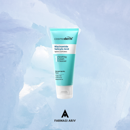 Cosmoderm Niacinamide Soothing Cream Cleanser 125ml Shopee Malaysia