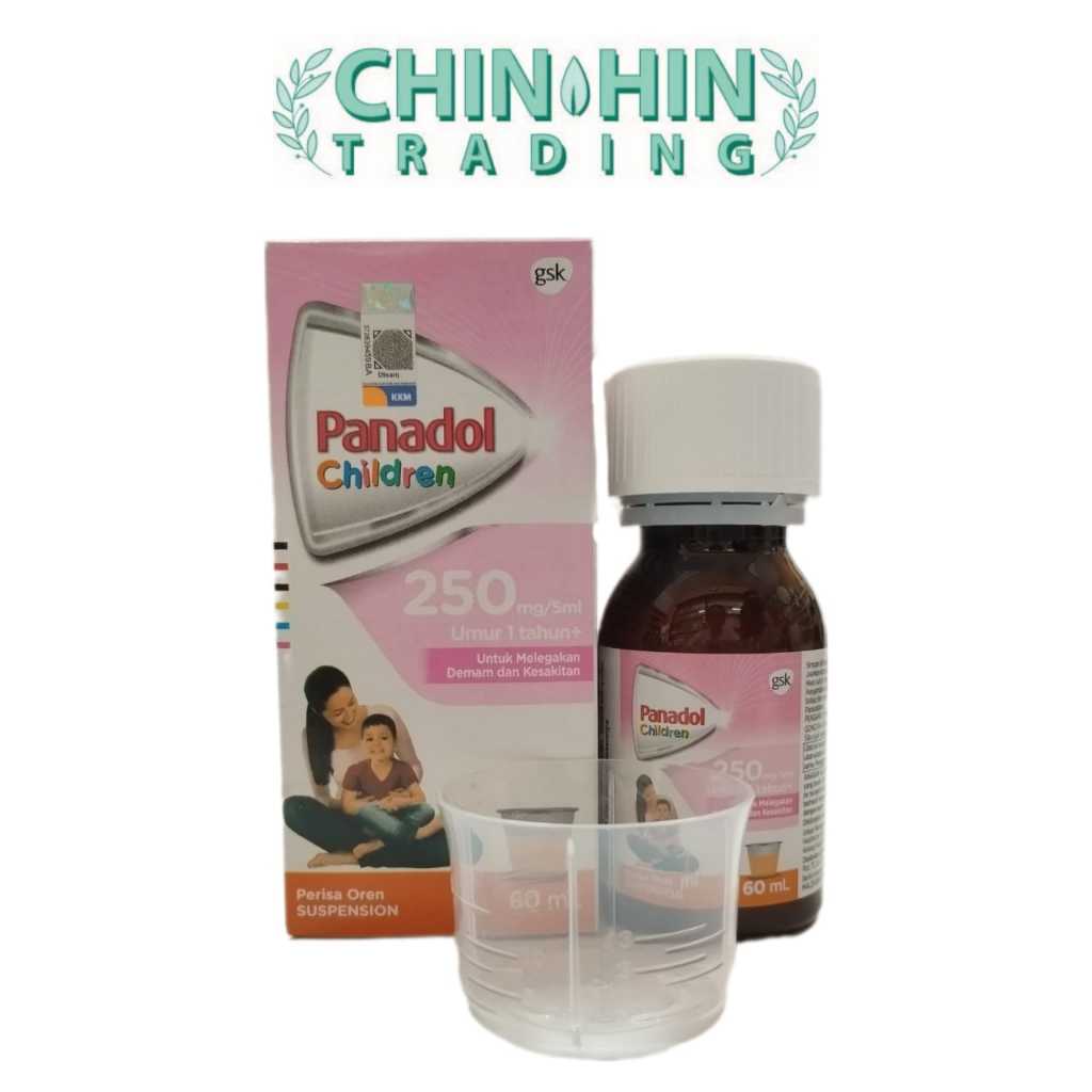 [PANADOL] Panadol Children Suspension 250mg/5ml Age 1 year+ ( 60ml per ...
