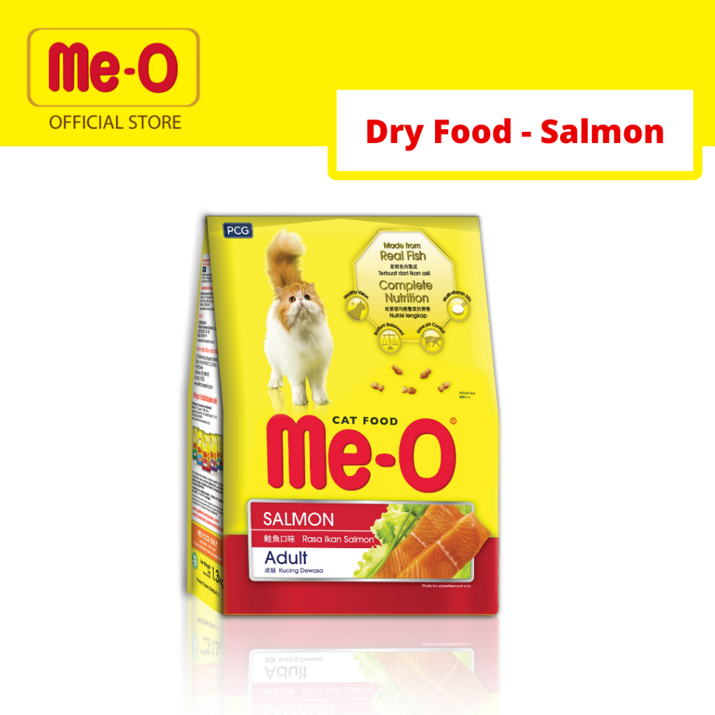 MeO Cat Dry Food - Salmon (1.1kg) | Shopee Malaysia