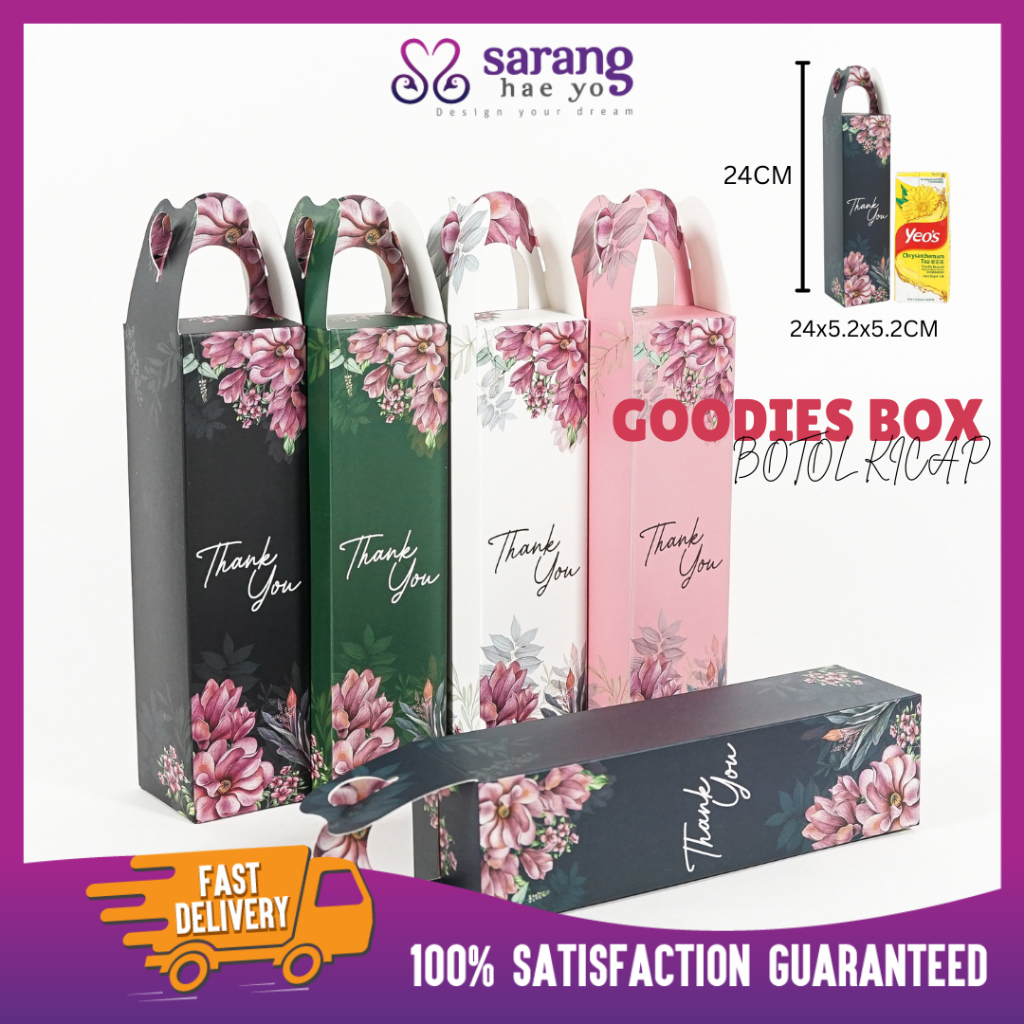 Doorgift Box Thankyou Wording Kotak Goodies Kotak Botol Kicap Sos Soya ...