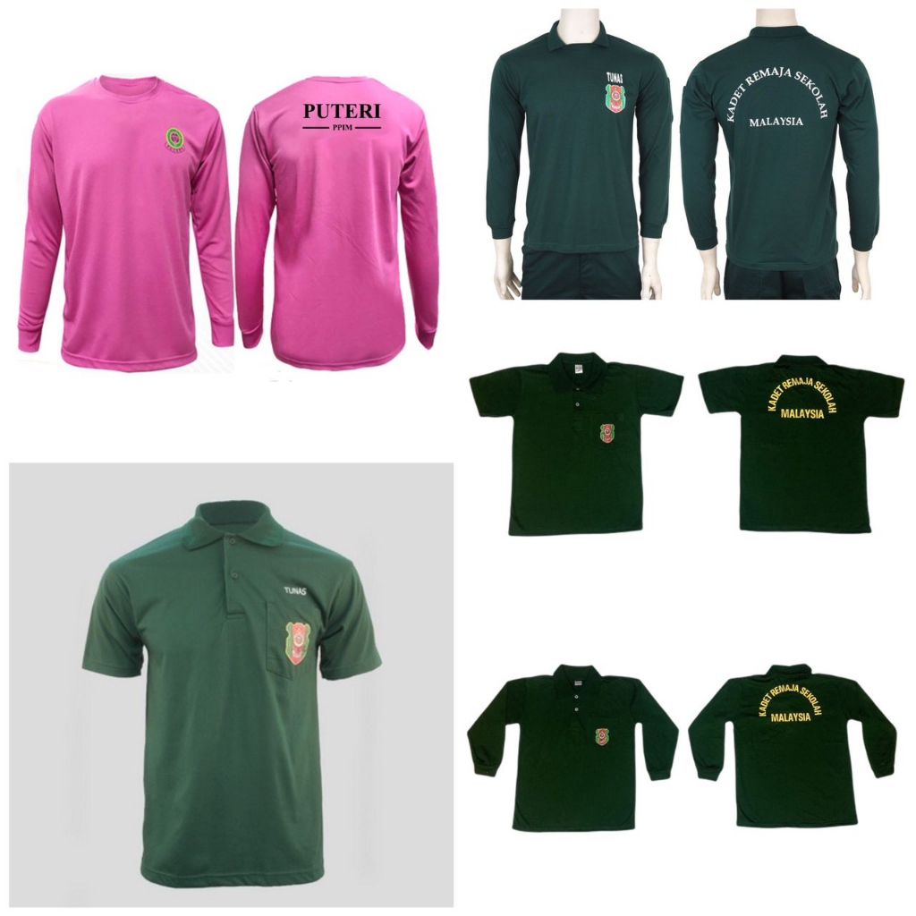BAJU UNIFORM PUTERI ISLAM UNIFORM TUNAS KADET REMAJA SEKOLAH UNIFORM ...