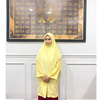 BAJU KAFA PERLIS KAIN KOSHIBO BAJU KURUNG KUNING SEKOLAH (BAJU KURUNG ...