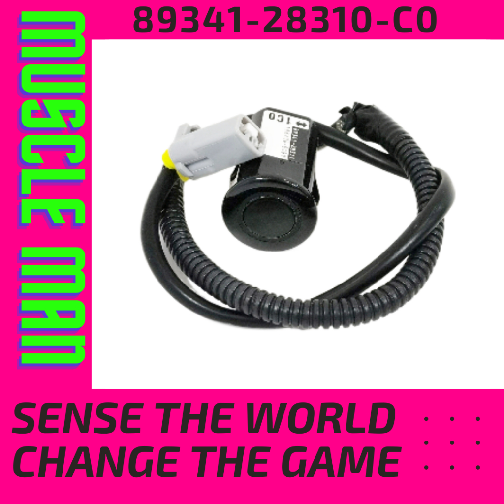 TOYOTA ESTIMA ACR30 REVERSE SENSOR RR SIDE(BLACK) 89341-28310-C0 ...