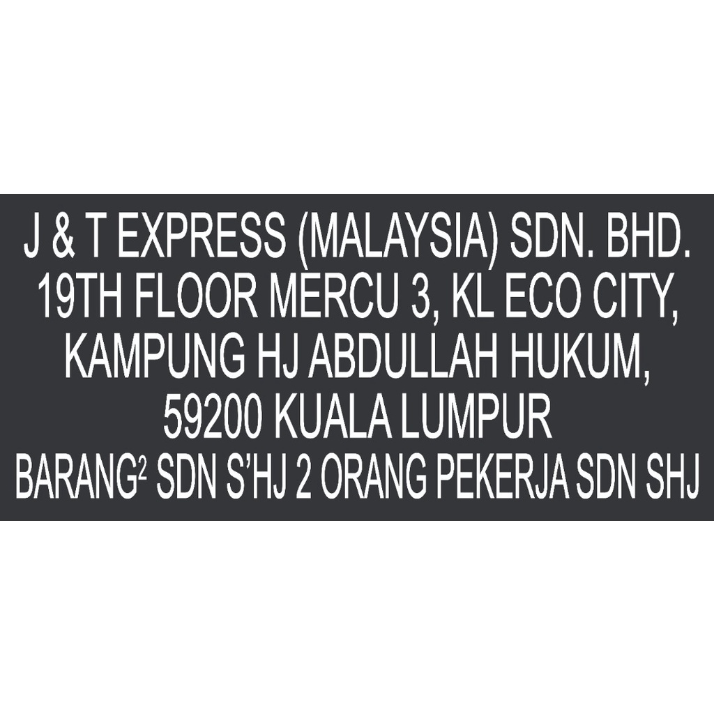 2 PCS BDM BTM Sticker / Barang2 Sendiri sahaja / PVC Sticker cutout ...
