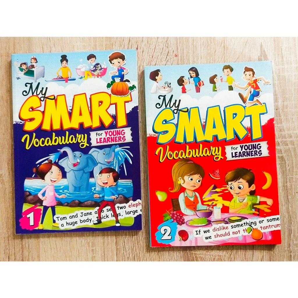 MY SMART VOCABULARY fun learning for preschoolers 2 books in a set ...