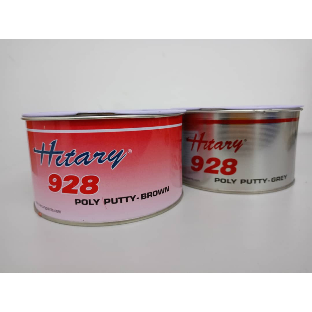 Hitary Mercury 928 Poly Putty Brown / Grey - 1kg | Shopee Malaysia