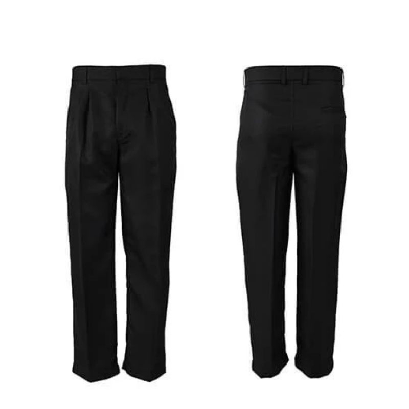 Seluar Sekolah Hitam Rendah Dan Menengah | Shopee Malaysia