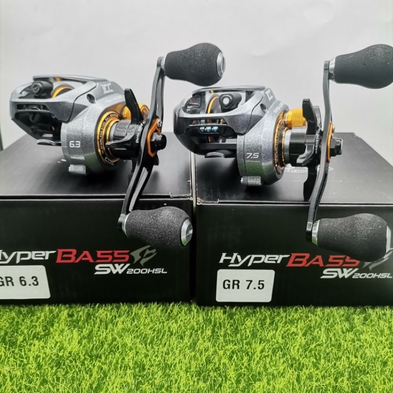 SEAHAWK REEL HYPER BASS SW200HSL 6.3/ 7.5 | Shopee Malaysia