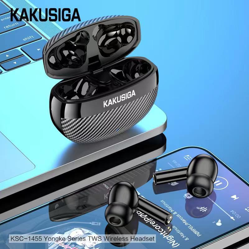 KAKUSIGA KSC-1455 TWS Wireless Bluetooth V5.3 Earbuds Stereo Headset ...