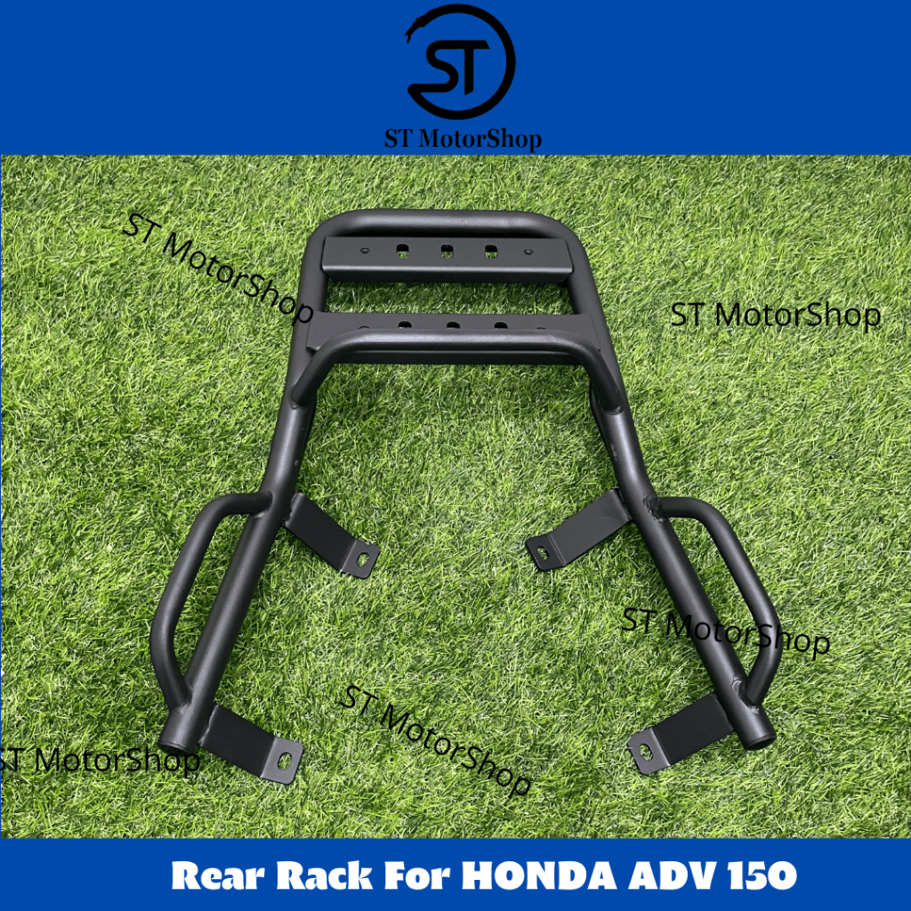 RAPIDO Heavy Duty Rear Rack HONDA ADV 150 Top Rack Bracket Pemegang ...