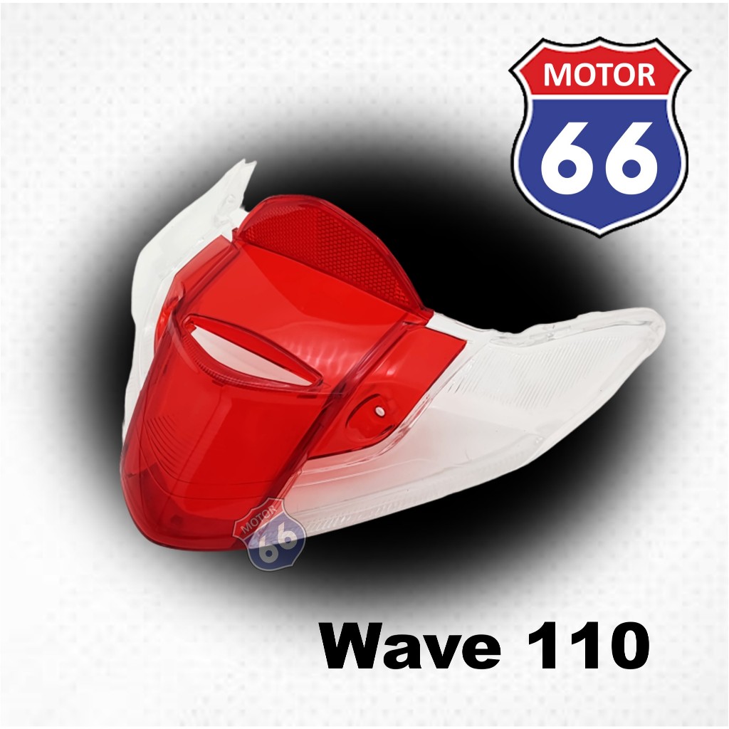 Wave 110 Cover Tail Lamp Lens. Lampu Belakang W110 TailLamp Wave110 ...