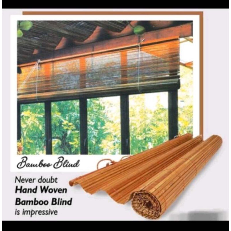 BIDAI BULUH BAMBOO TAHAN PANAS TAHAN HUJAN LEBAR↔️ X TINGGI ↕️ HARGA ...