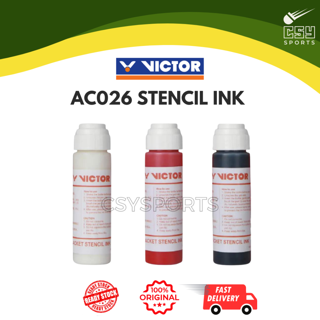 [100% ORI] VICTOR Badminton Stencil Ink AC026 | Shopee Malaysia