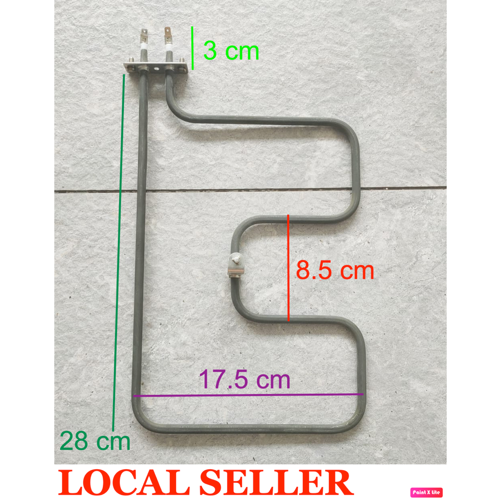 RUBINE MMW-BIGBELLA-28SS Heater Heating Element Pemanas Microwave Oven ...