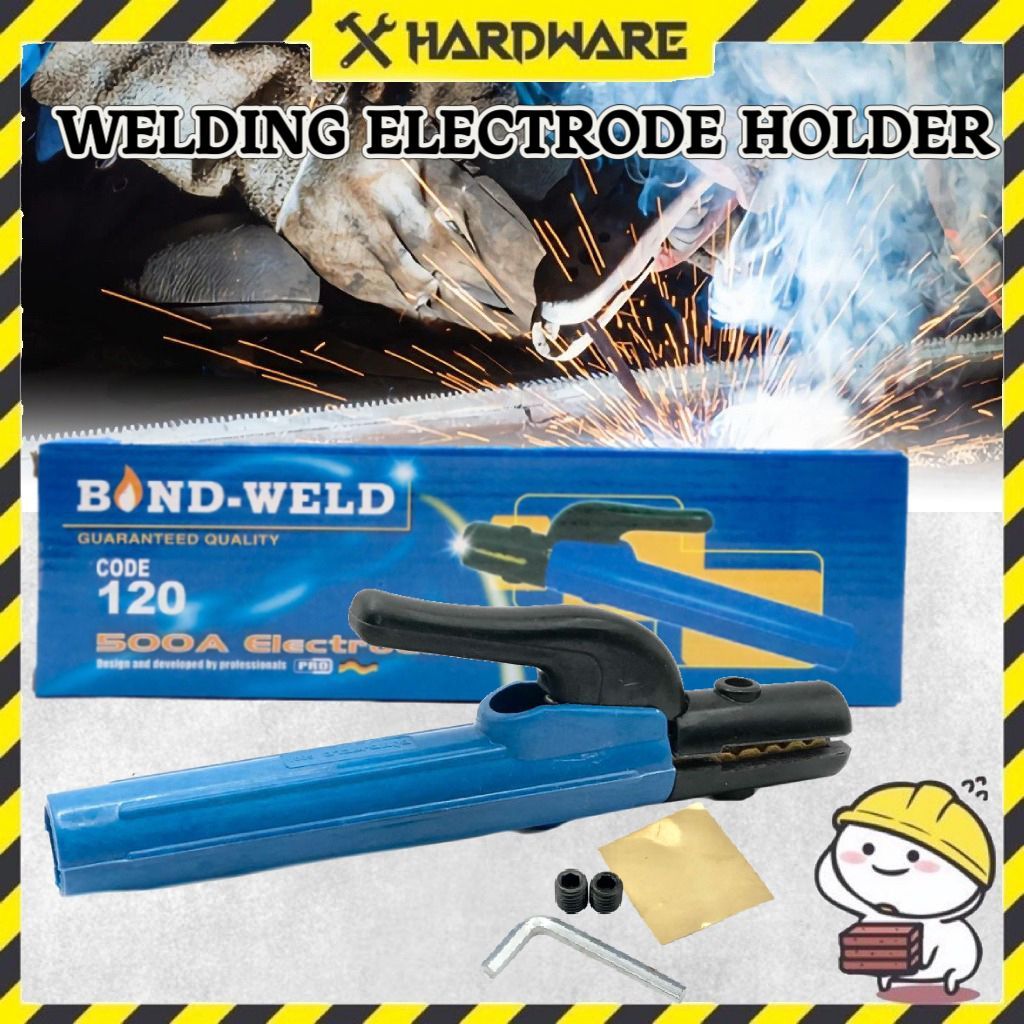 500AMP BOND-WELD WELDING ELECTRODE HOLDER/HEAVY DUTY WELDING ELECTRODE HOLDER/PEMEGANG KIMPALAN ...