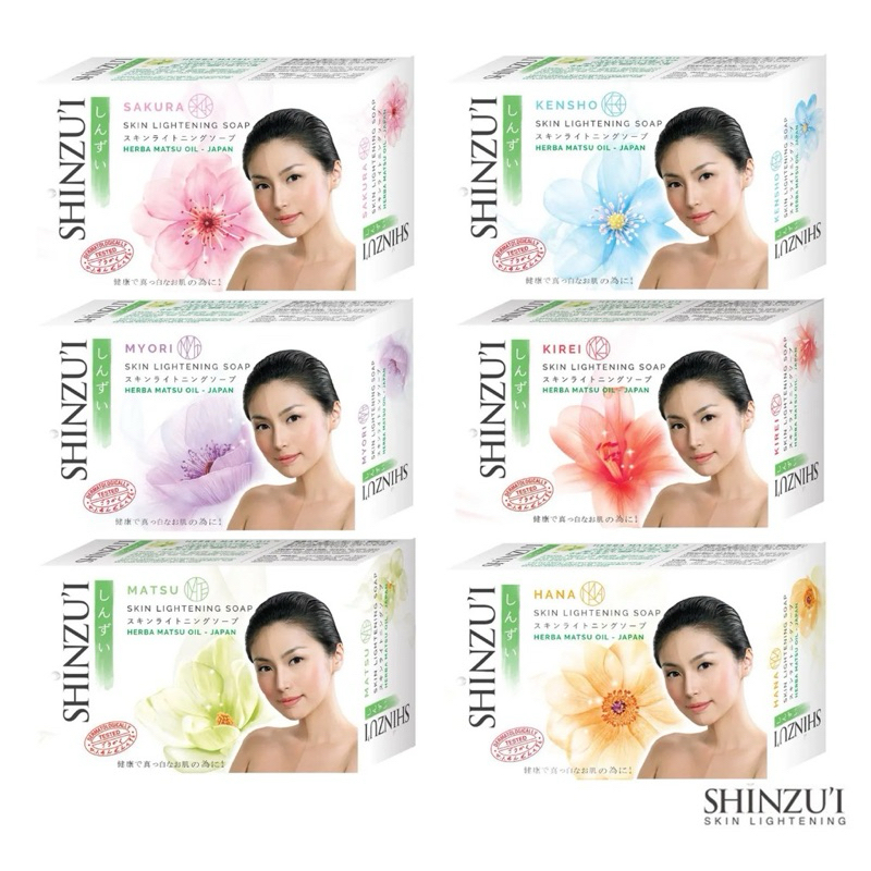 (BUY 5 FREE 1) Shinzui Skin Lightening Soap Herba Matsu Oil 85g ...