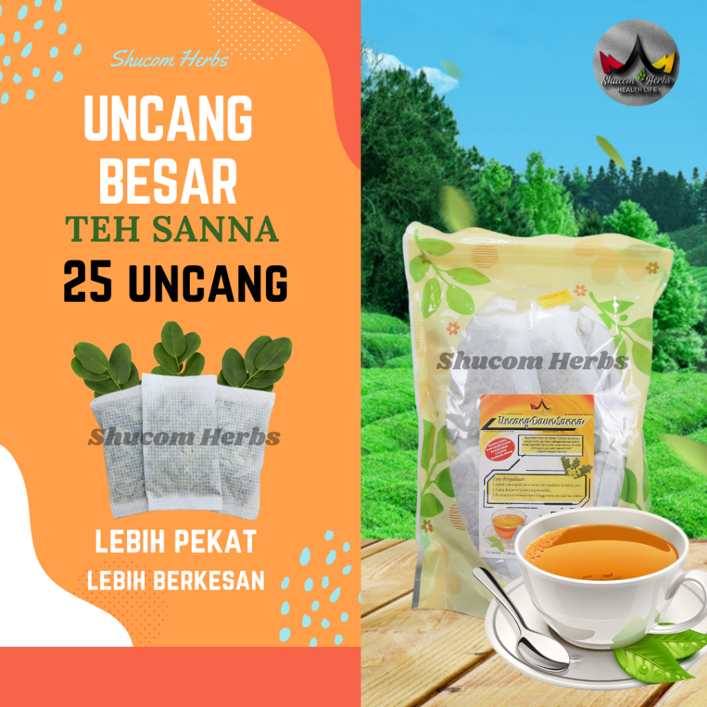 [ READY STOCK NADZIRAH SHOP ] 25 uncang besar sanna cuci perut ...