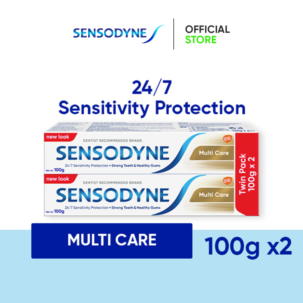 Sensodyne 24/7 Sensitivity Protection Fluoride Toothpaste Multi Care ...
