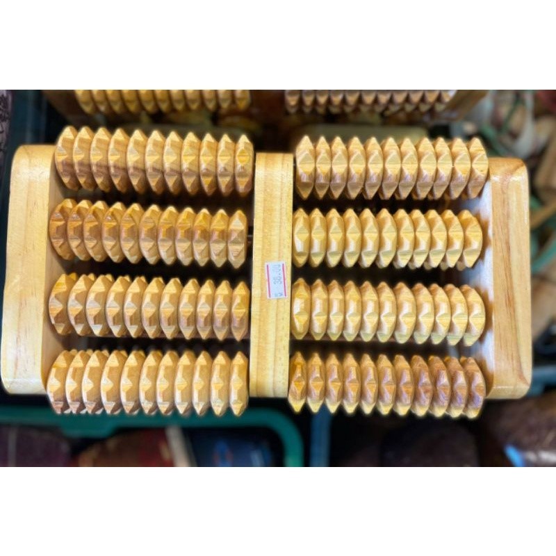 Accupressure Roller Wood Foot Massager Stress Relief wooden rollers ...