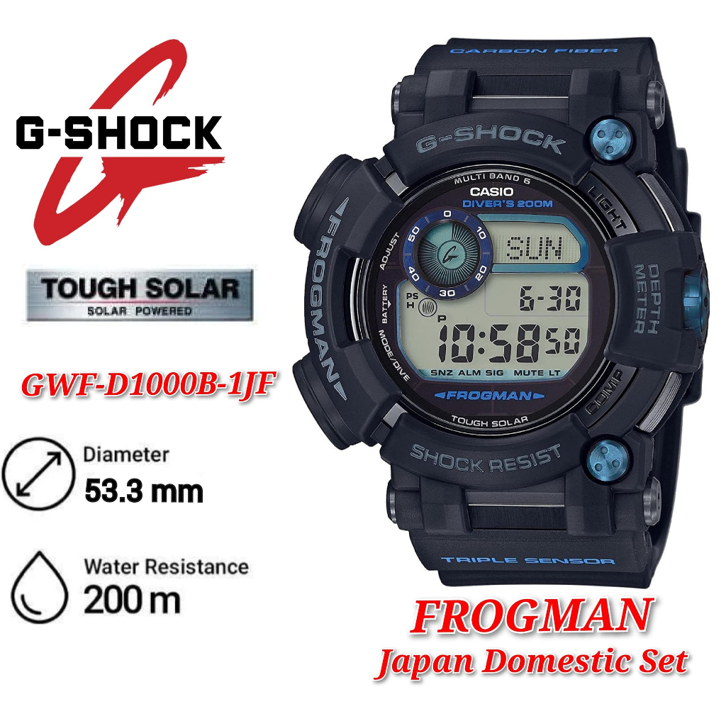 Japan Set Casio G Shock Gwf D1000b 1jf Gwf D1000b Casio Master Of G